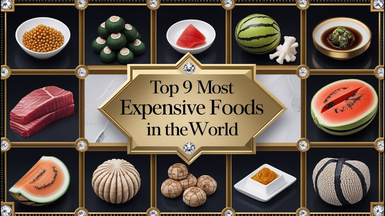 🍽️ Top 9 Most Expensive Foods in the World: Luxuries You Won't Believe ...
