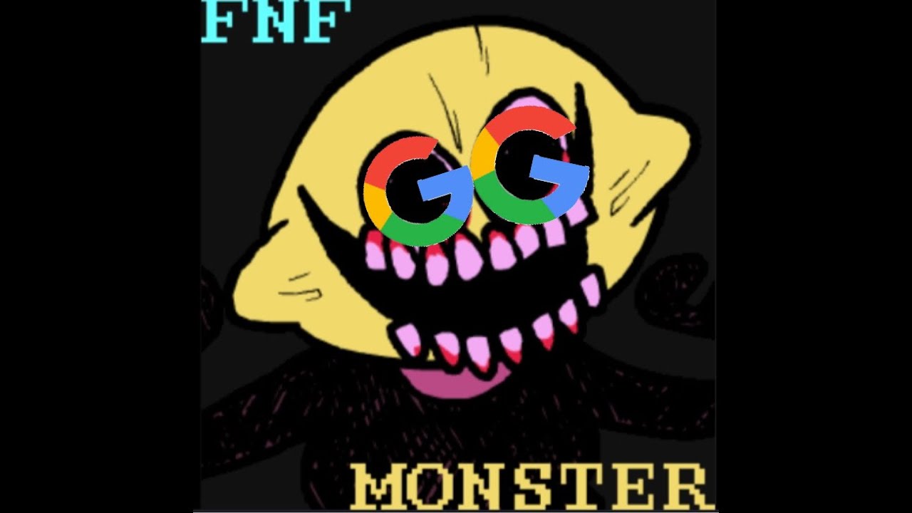 FNF Monster but every Word is a Google images - YouTube