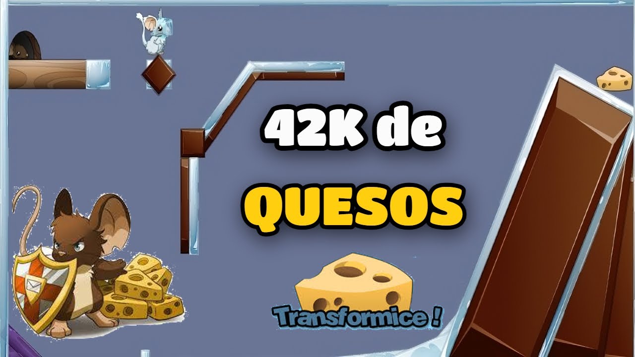 42K de QUESOS en TRANSFORMICE! - YouTube
