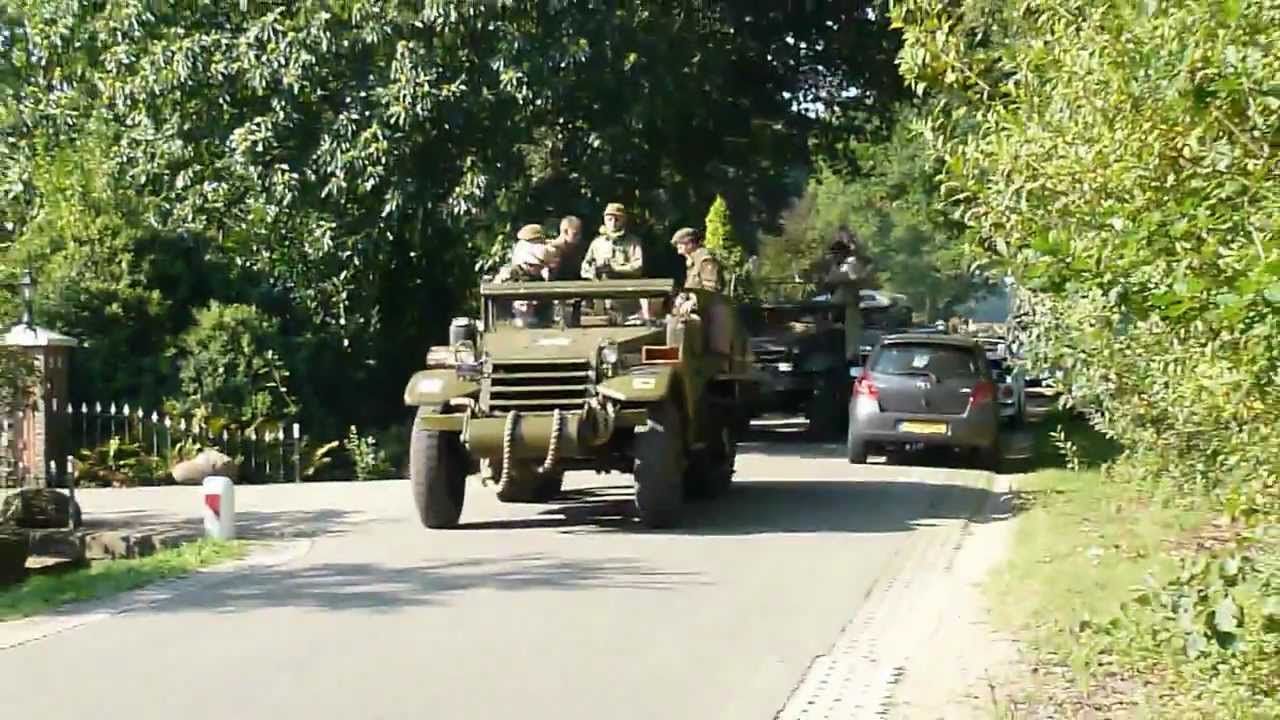 KTR St Isidorushoeve 2012. Vertrek halftrack Willys Jeep. Keep them ...