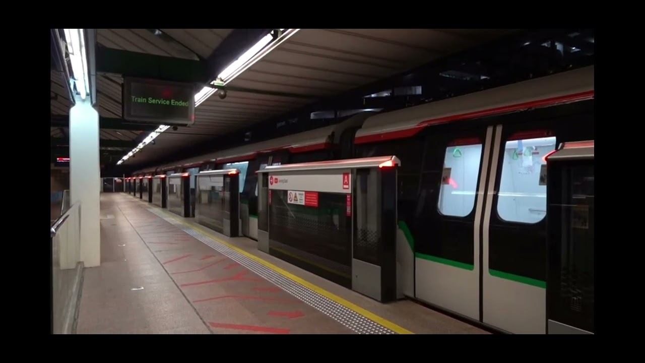 Alstom r151 testing on nsl a few weeks ago. - YouTube