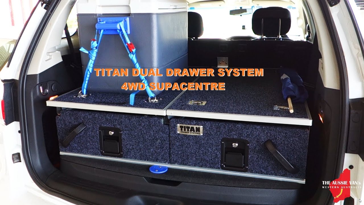 Holden Trailblazer Titan Drawer Install - YouTube