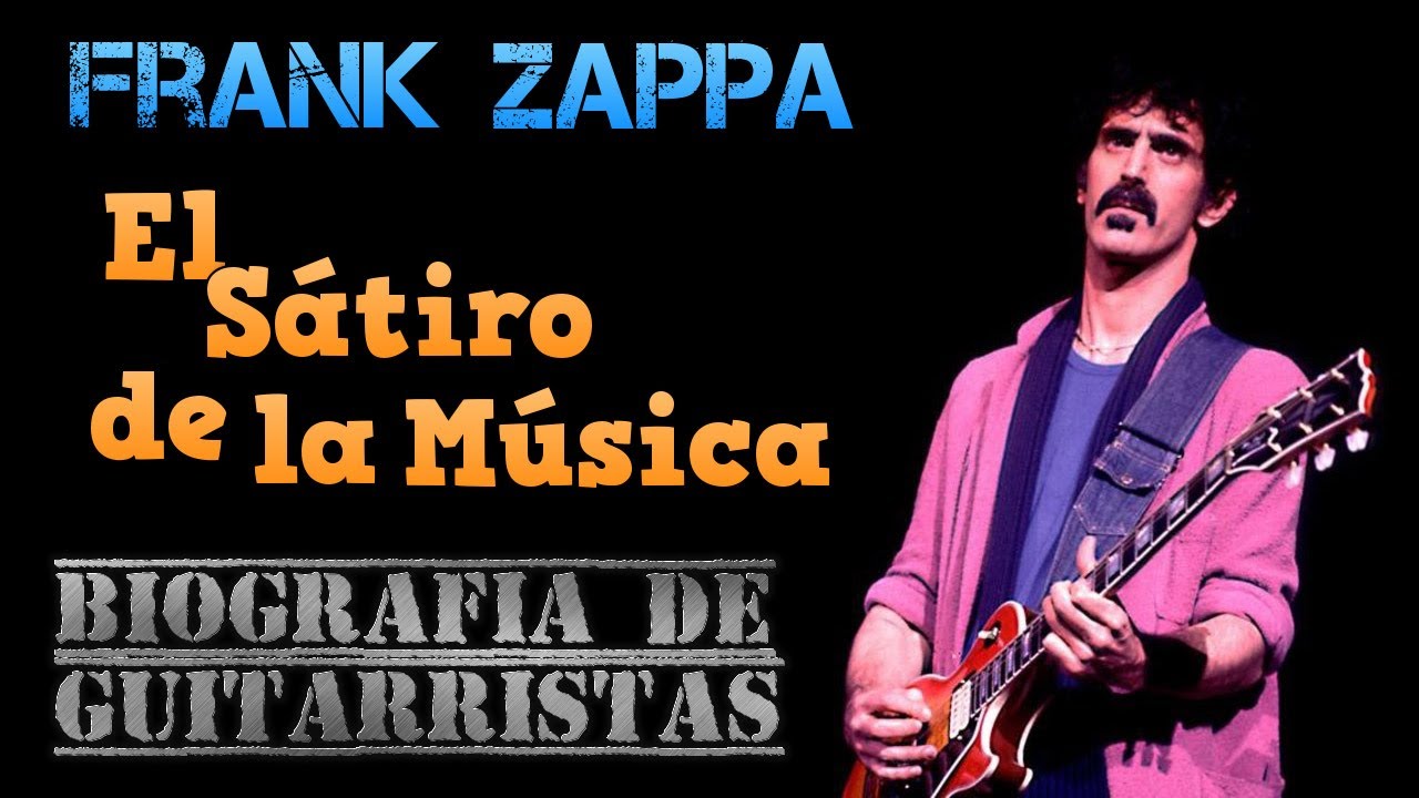 FRANK ZAPPA: CONOCE la Biografía de un Artista UNICO, sus Guitarras y ...