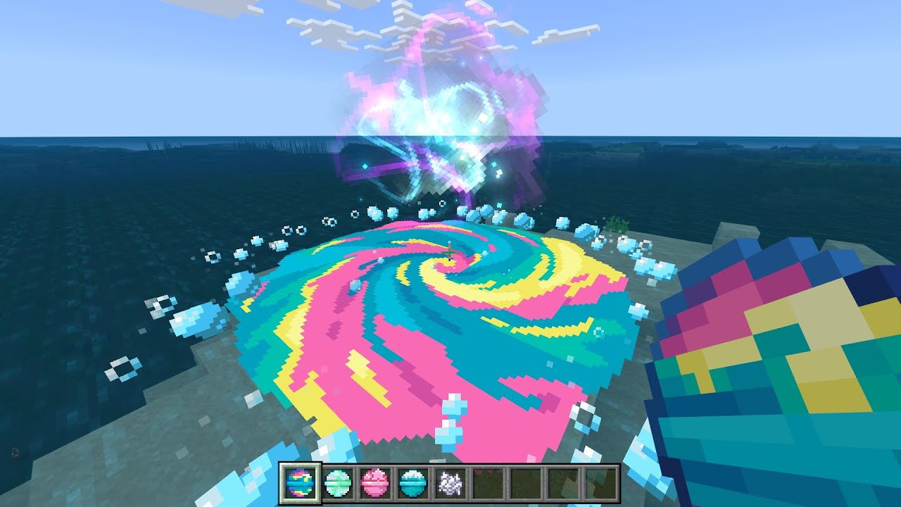 Minecraft x Lush Bath Bombs MOD in Minecraft PE - YouTube