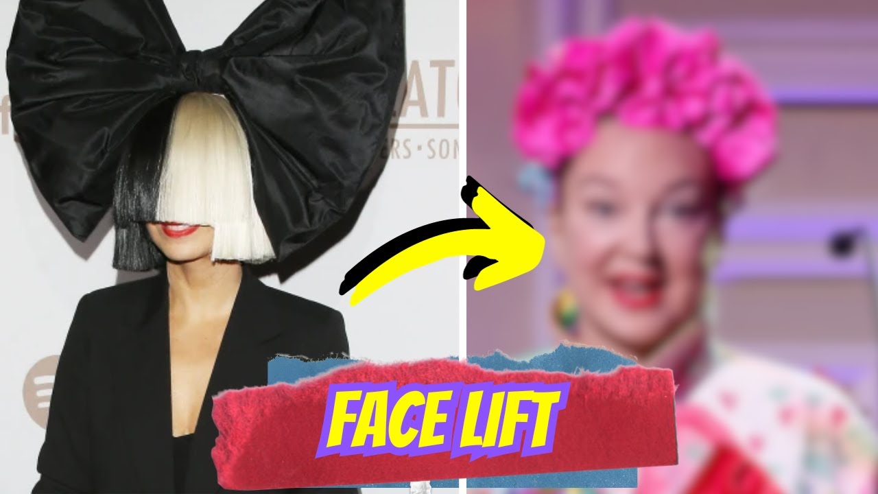 Singer Sia Got a FACELIFT Surgery After Hiding Her Face For Years - YouTube