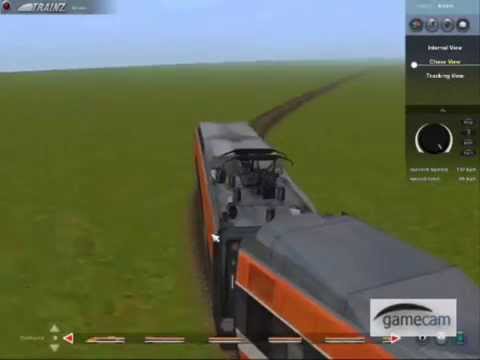 Trainz TGV train crash - YouTube
