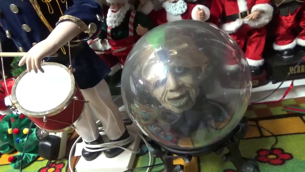 Gemmy Halloween Animated: Small "Swami" Fortune Teller Spirit Ball ...