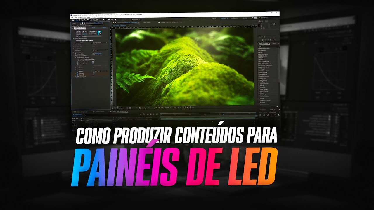Como produzir conteúdos para painel de LED? - YouTube