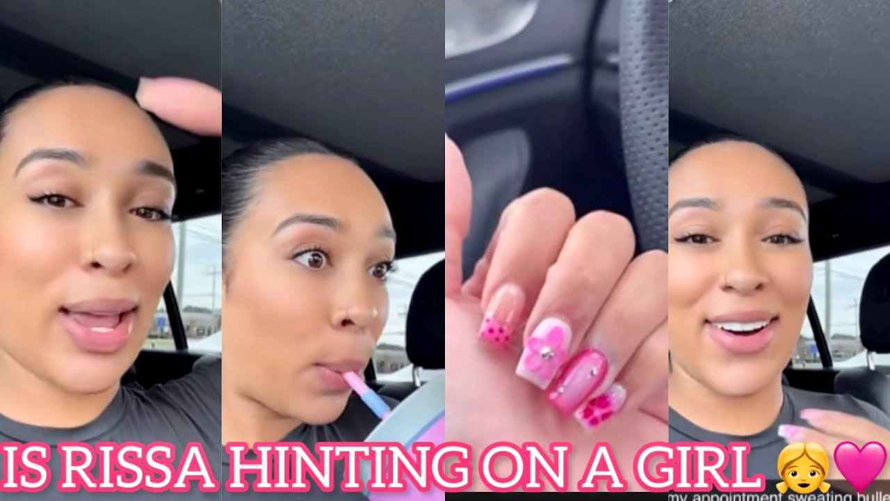 IS THIS A CLUE TO A MINI RISSA 🩷#teamrissandquan#rissaandquan# ...