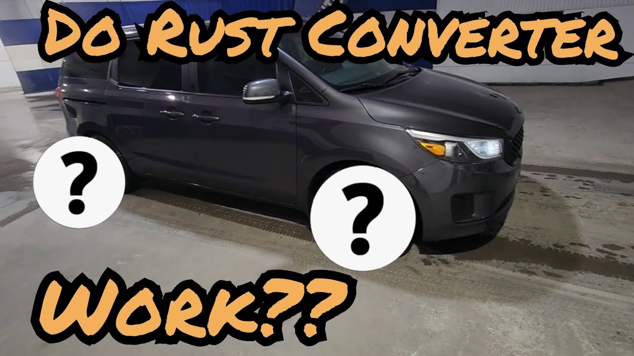 I Test Rust Converter on Steel Wheels ... Do you believe in miracle ...