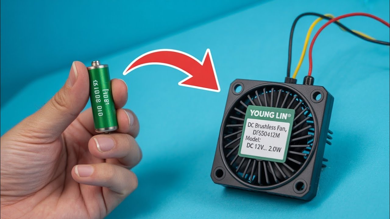 The Most Brilliant Idea From An Old Cpu Fan! You'll Be Amazed - YouTube