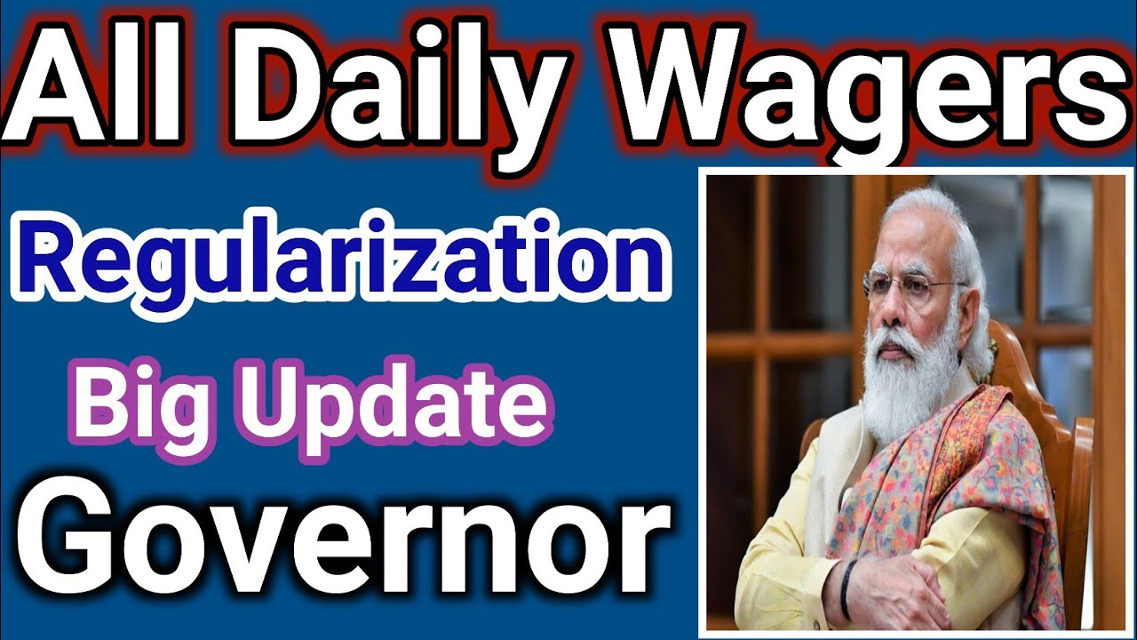 Daily Wagers Regularization Update || Spo new update - YouTube
