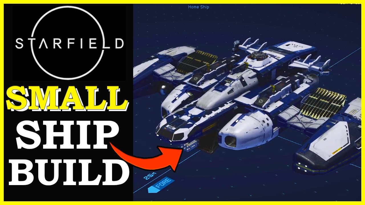 Starfield Small Ship Build (Small Bounty Hunter/Fighter Ship Build ...