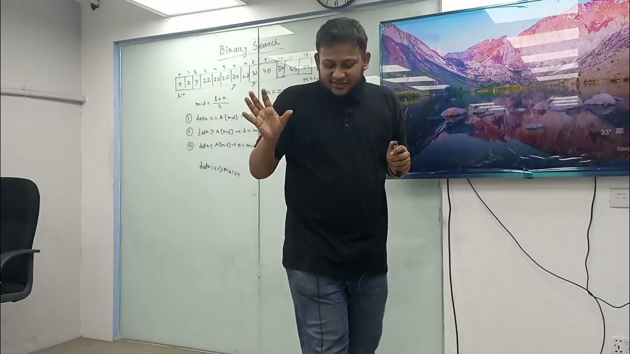 Data Structure and Algorithm | Lecture -12 | CSE | RBS | University of Scholars - YouTube