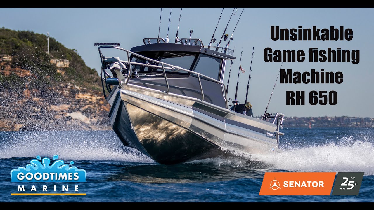 Unsinkable Senator RH650 enclosed hard top offers performance, safety ...