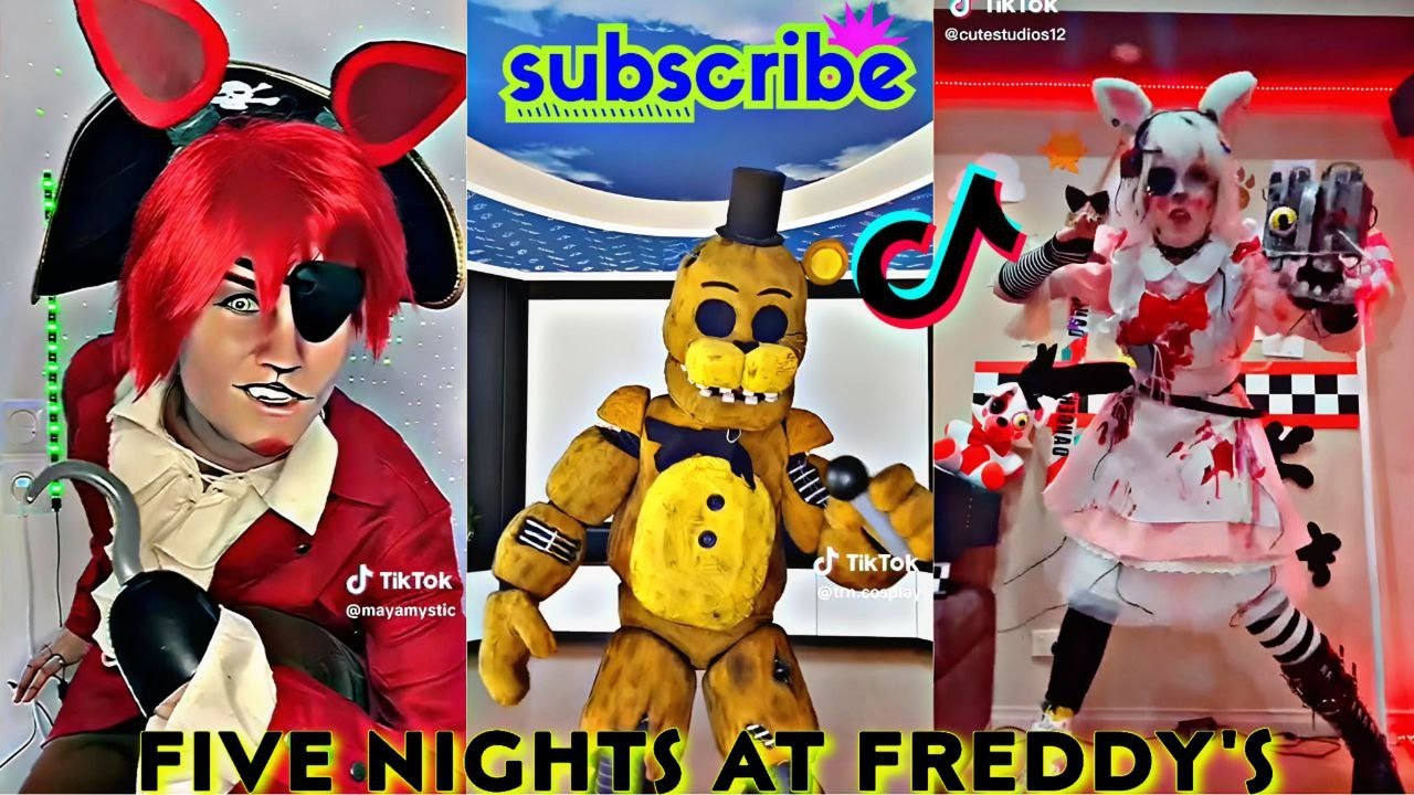 FNAF Cosplay - Best Compilation 2024 ( Five Nights at Freddy's ) - Part ...
