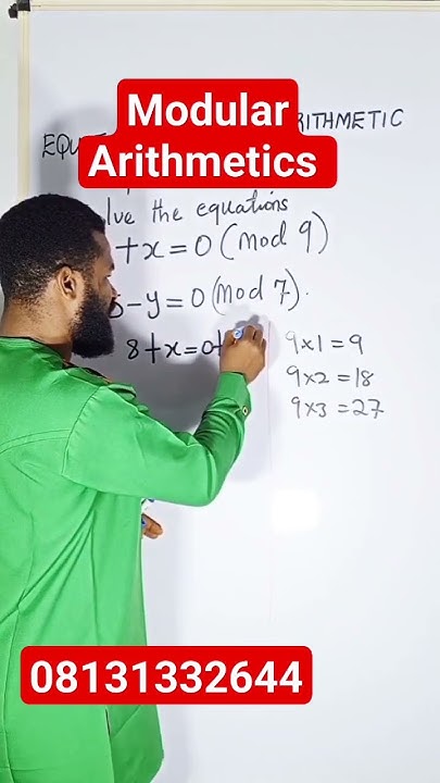 Modular Arithmetics. #mathtrick #youtubeshorts #modulararithmetics #math #education - YouTube