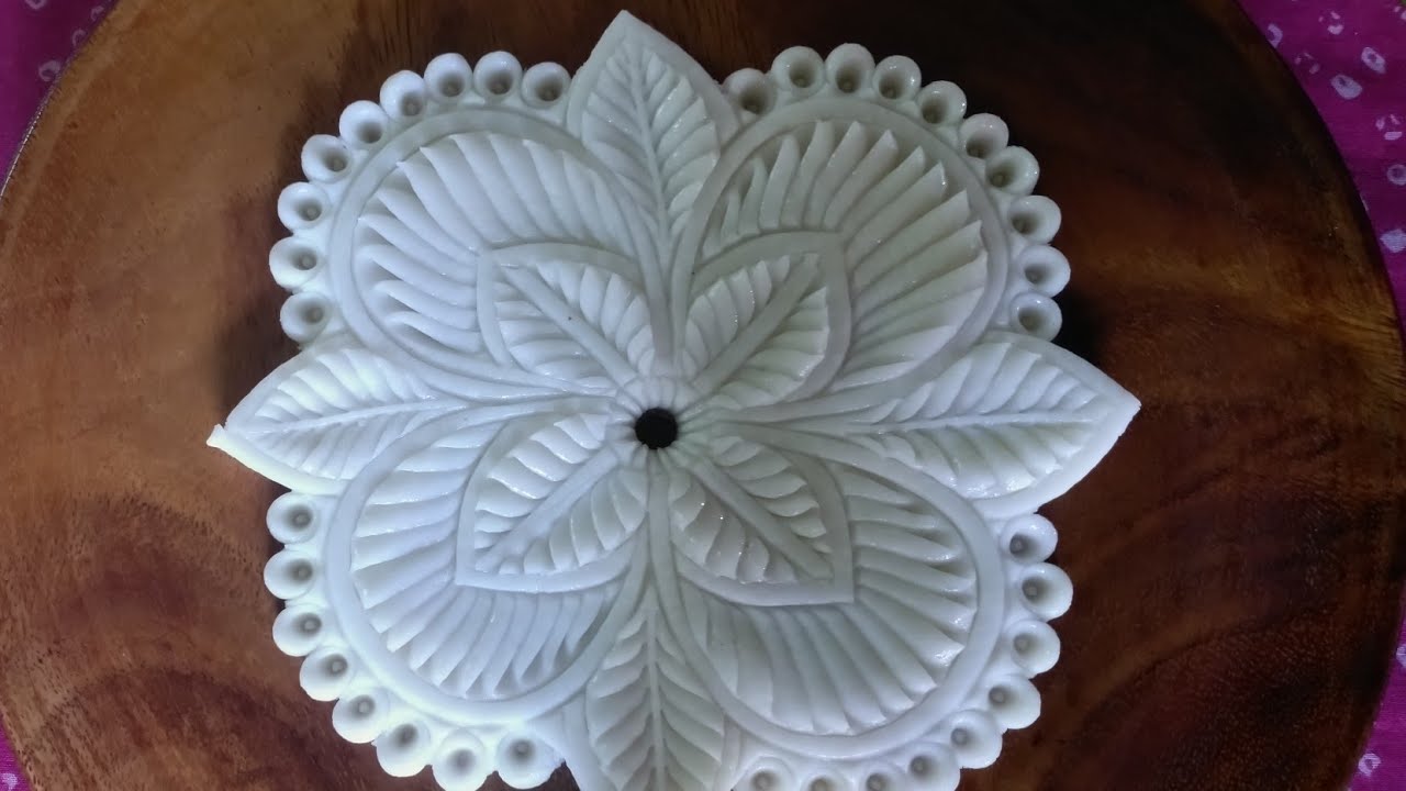 Ful pitha easy design || Ful pitha recepi || Momtaz's hand work - YouTube