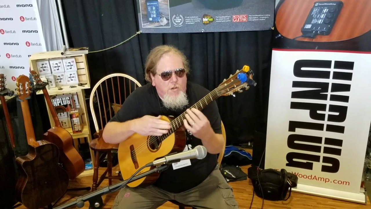 Summer NAMM in Nashville Tennessee, 07/15/2017. Ben Lacy playing Gimme ...