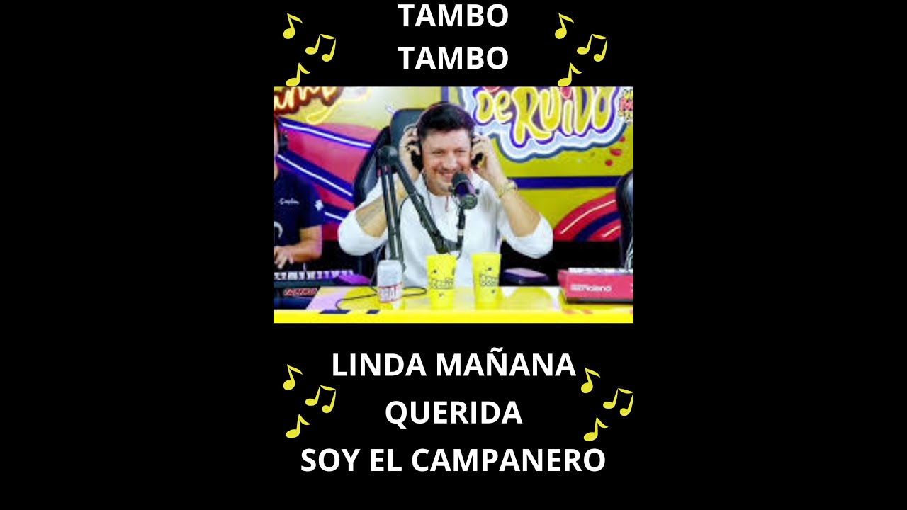 TAMBO TAMBO / Zapada EN VIVO en UN POCO DE RUIDO ! - YouTube Music