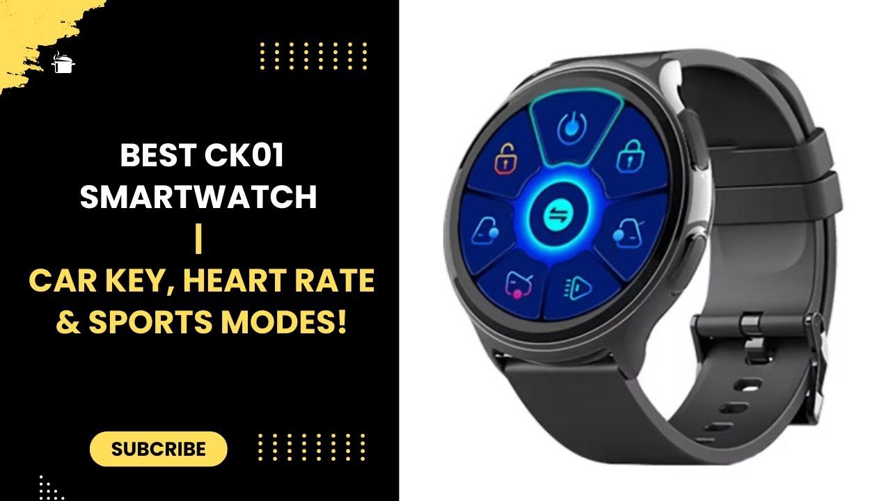 Best CK01 Smartwatch Car Key, Heart Rate & Sports Modes! - YouTube