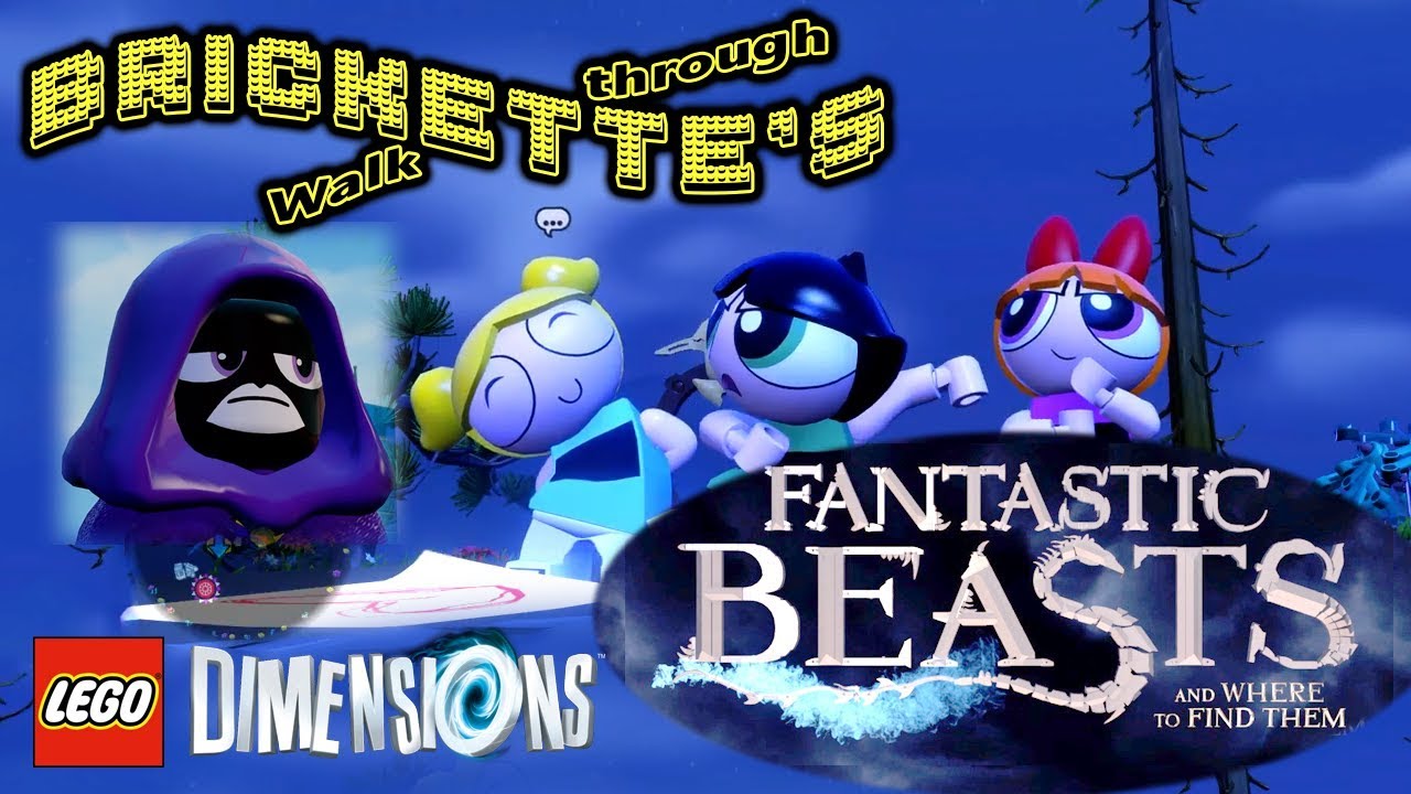 Fantastic Beasts with Buttercup and Raven for Supergirl ability - LEGO ...