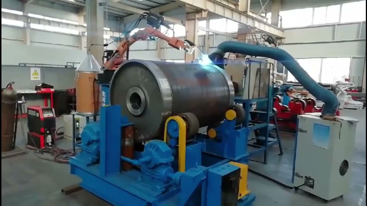 Conveyor pulley production process - YouTube