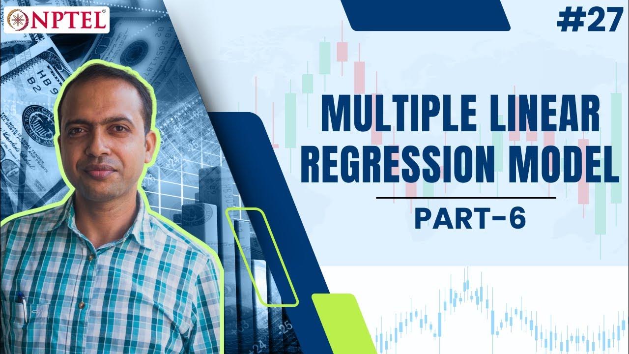Multiple linear regression model and application of F statistics Part ...