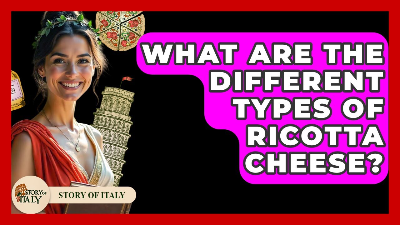 What Are The Different Types Of Ricotta Cheese? - Story Of Italy - YouTube