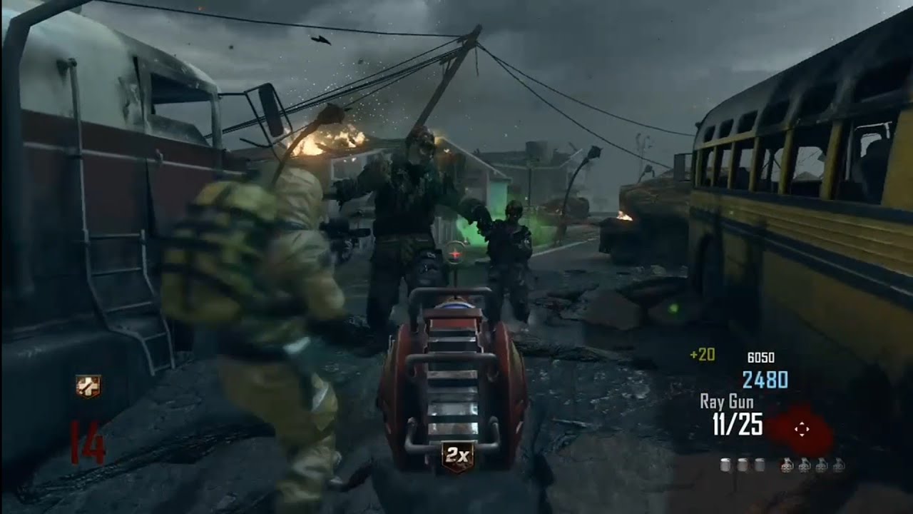 Call Of Duty: Black Ops 2 Zombies | Nuketown - High Round Highlights ...