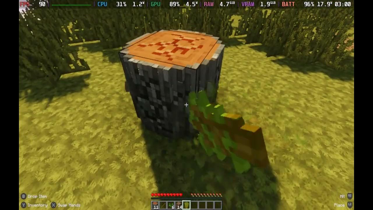 [Steam Deck OLED] Minecraft Java Edition Gameplay - YouTube