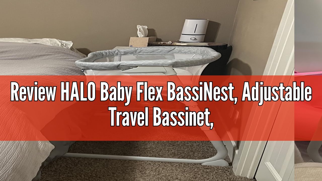 Review HALO Baby Flex BassiNest, Adjustable Travel Bassinet, Easy ...