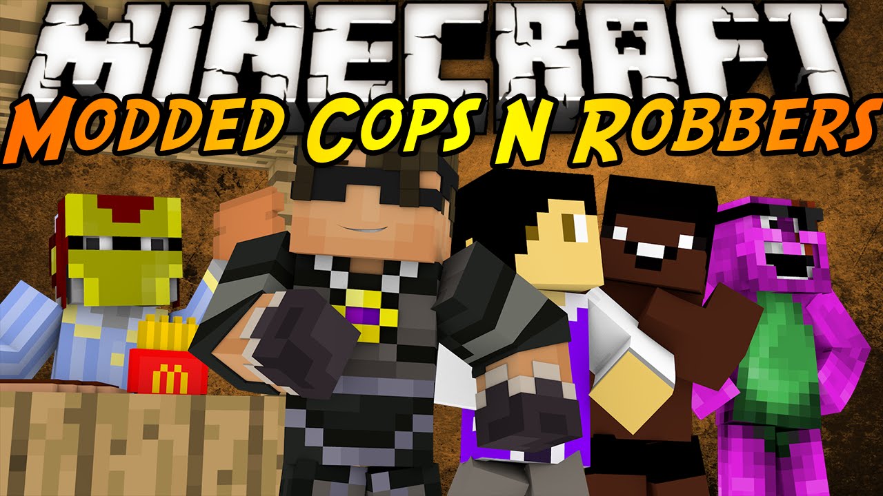 Minecraft Modded Cops N Robbers : ROSSOME FOOD MOD! - YouTube