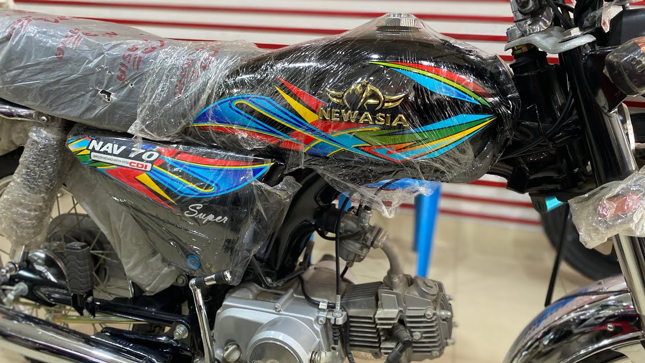 New Asia motorcycle 70cc 2024 first looks and impressions/ review soon ...
