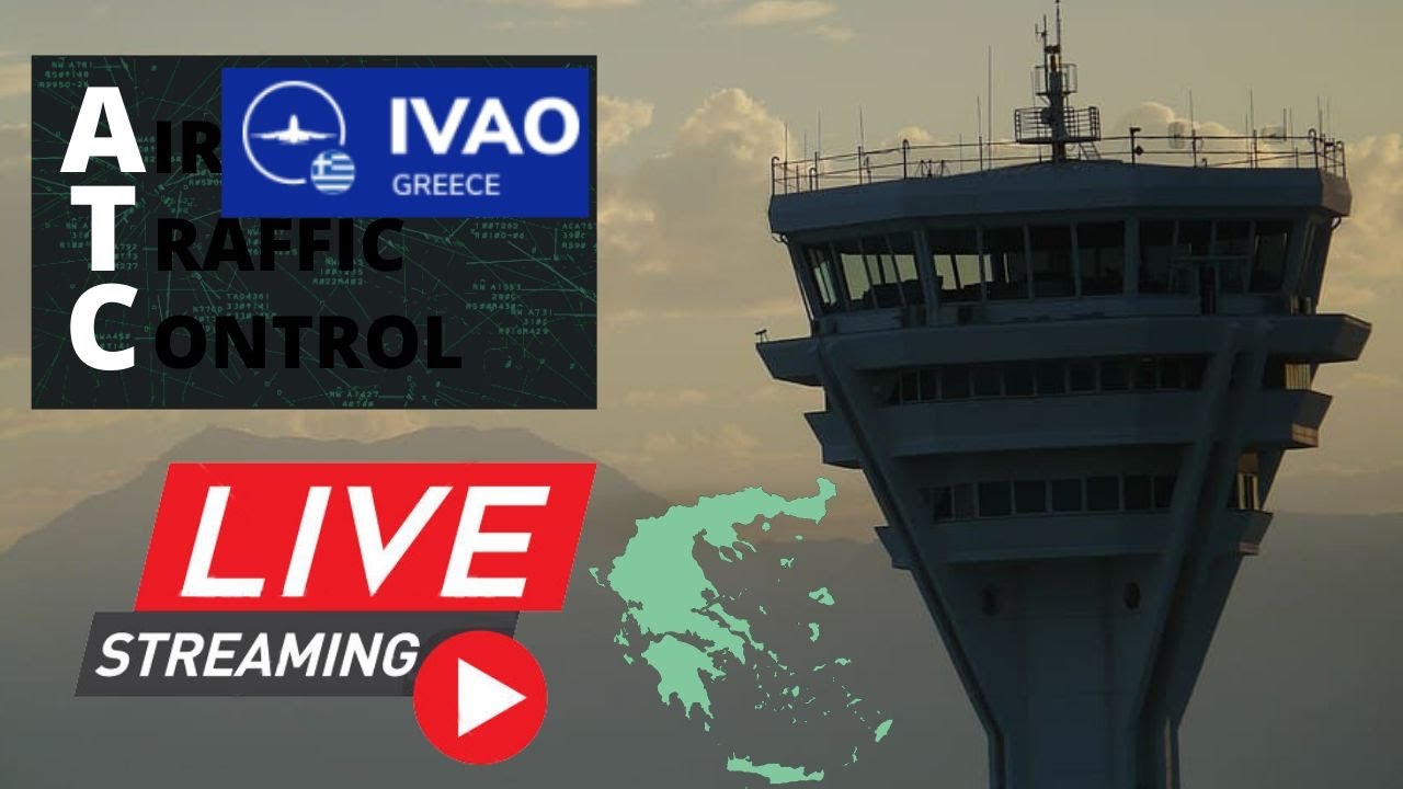 IVAO- Air Traffic Controller | GREECE #14 - YouTube