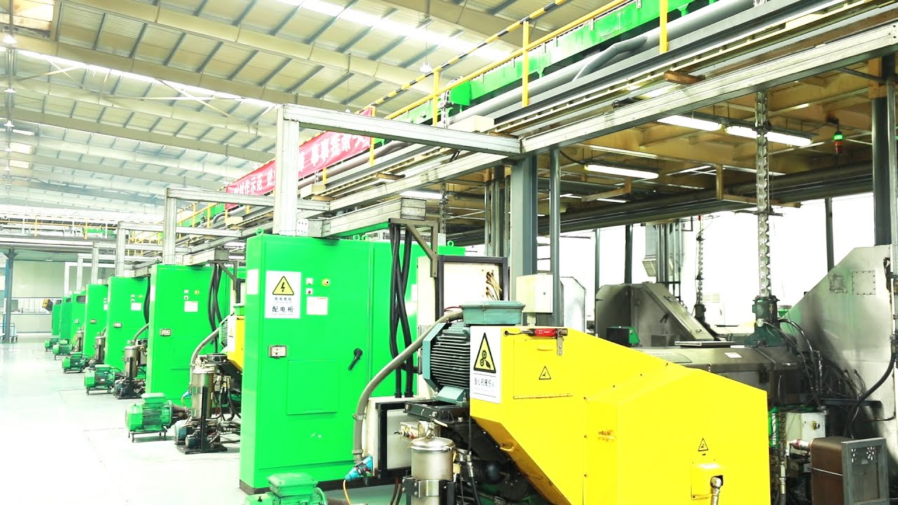 Draw and ironing: Aluminum can production process - YouTube