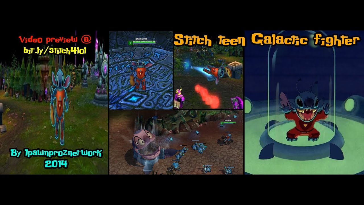 Fizz As Stitch - League of Legends - Skinspotlight - YouTube