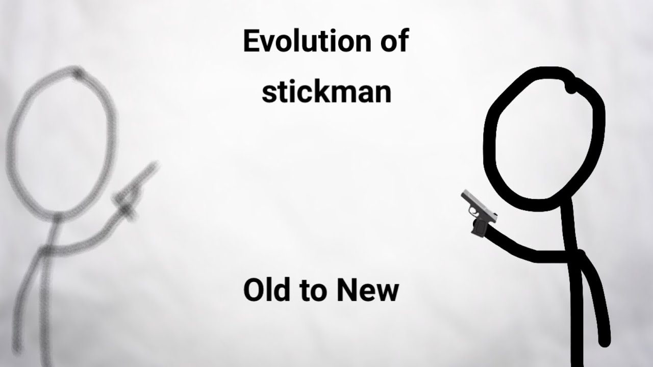 Evolution of stickman|Old to New|Flipaclip|part 1 - YouTube