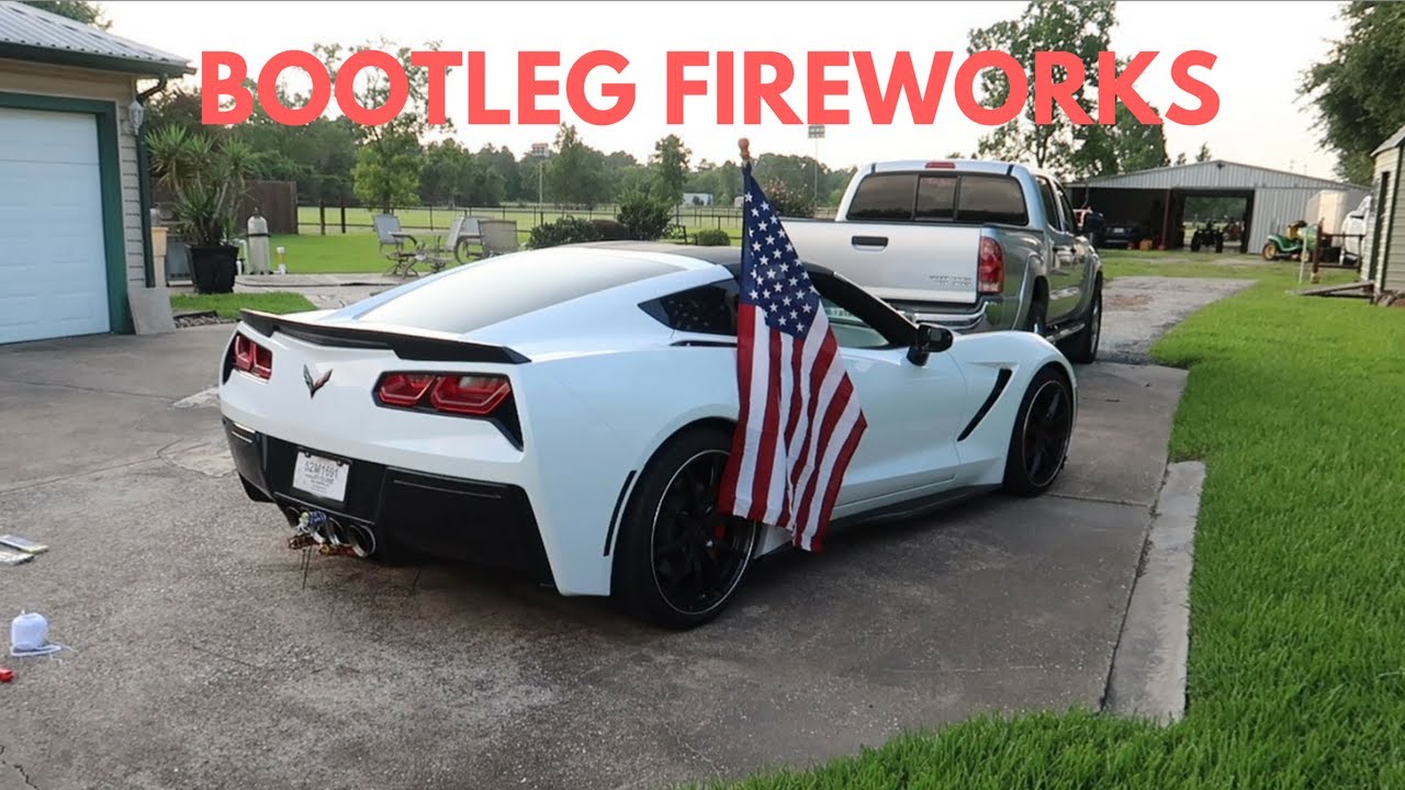 Setting up Bootleg FIREWORKS on my Corvette - YouTube