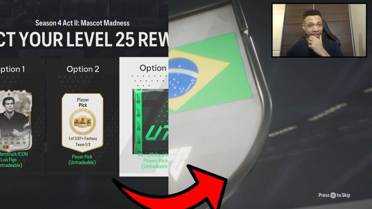 This is what i got from the Level 25 Pack and X5 Icon Pack! EAFC 24 ...