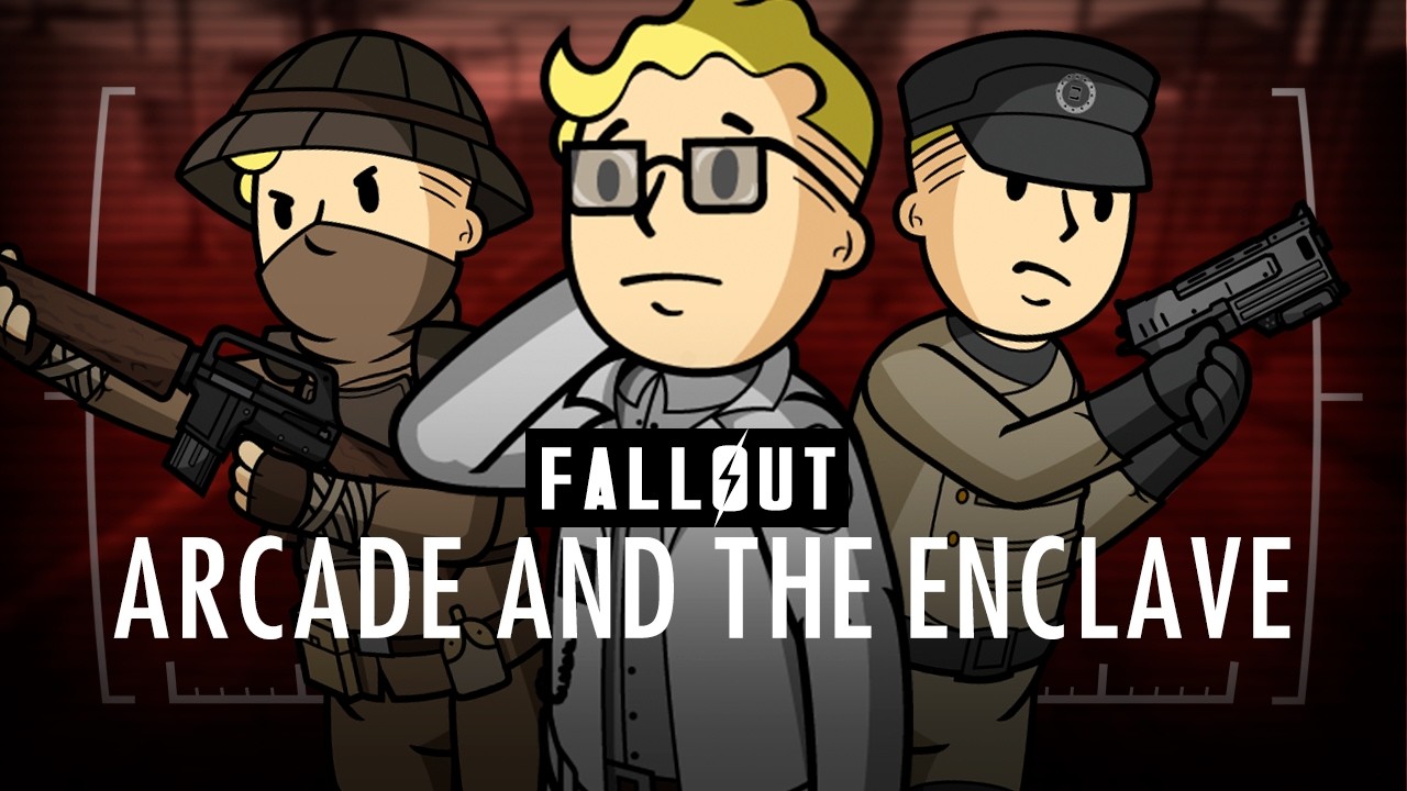 Arcade and the ENCLAVE REMNANTS - Fallout Lore - YouTube