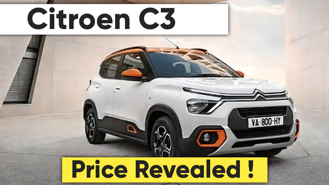 Citroen C3 Price revealed 2023 - YouTube
