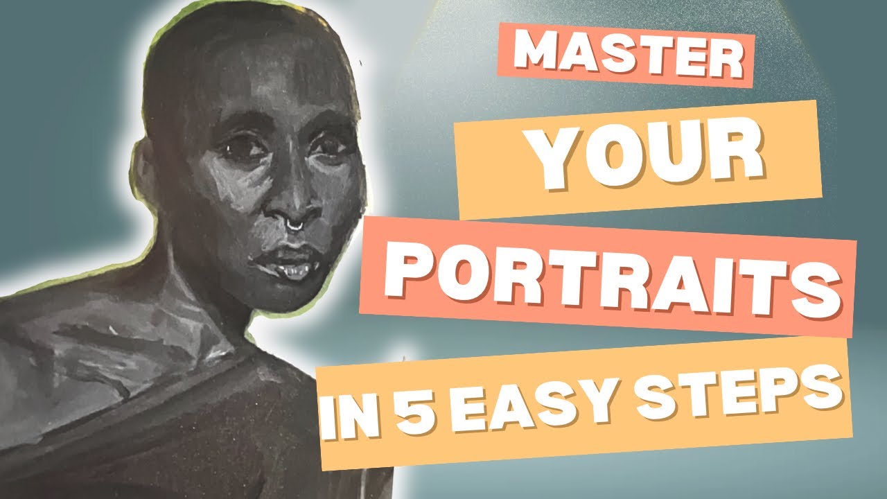 How to Instantly Improve Your Acrylic Portraits | My Top Painting Hacks ...