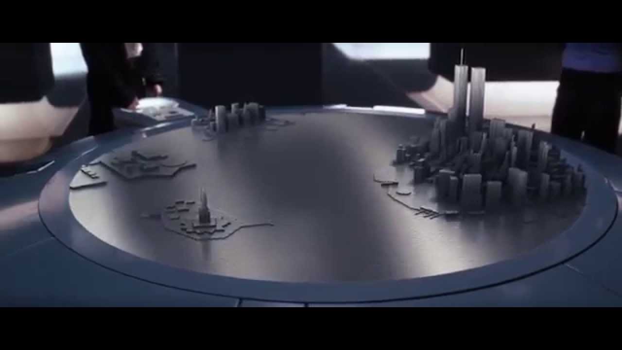 X-Men scene with shape display - YouTube