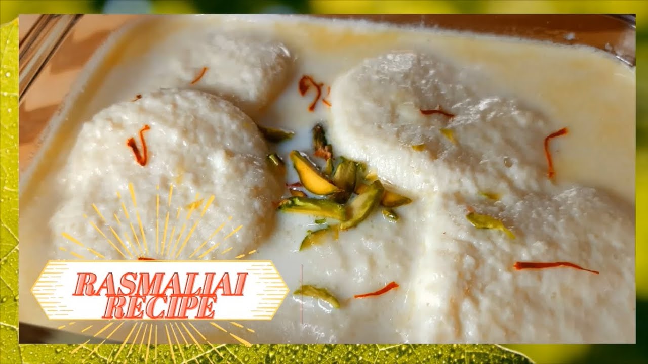 How to make Rasmalai from Paneer | পনির থেকে রসমালাই রেসিপি | पनीर से ...