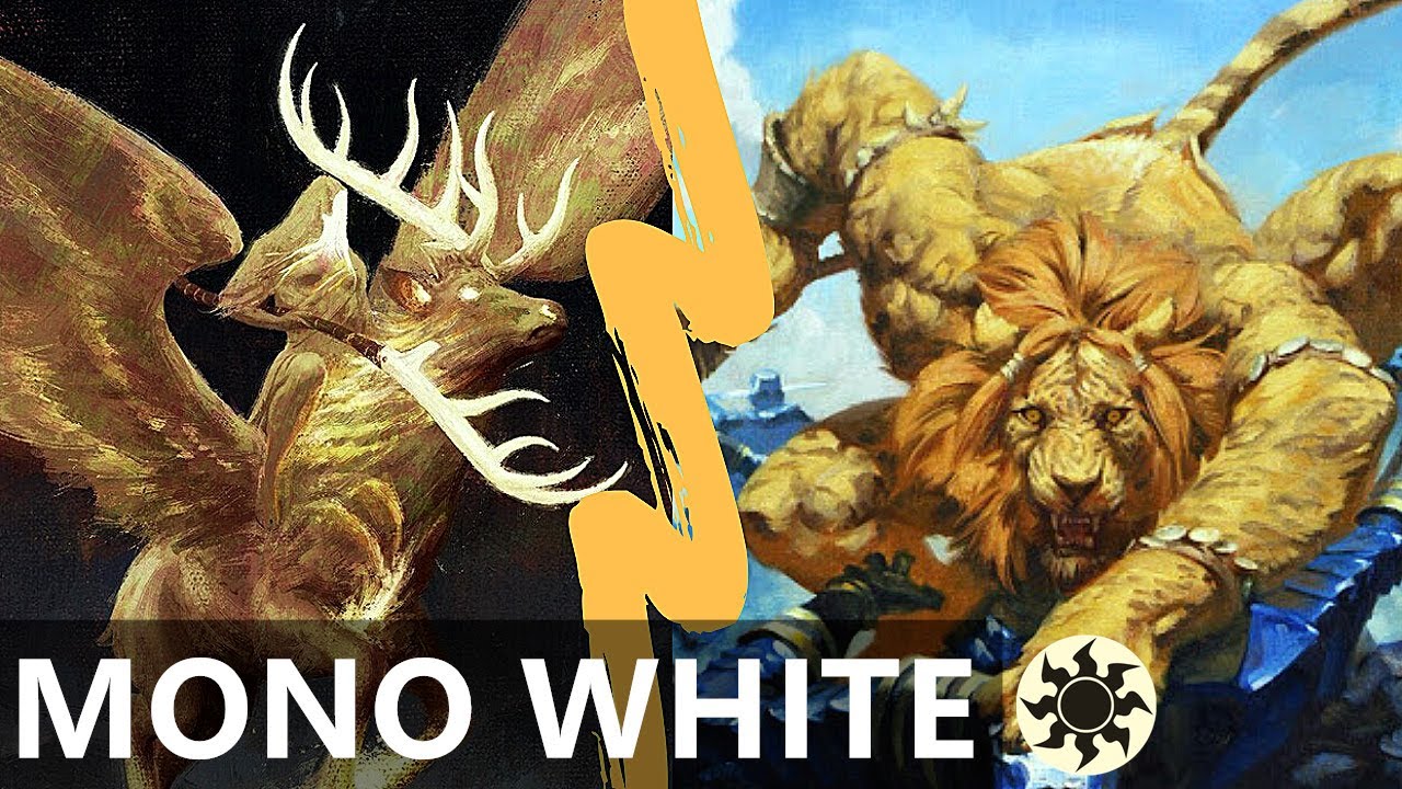 PROTECTION FROM WHITE - Mono White vs Mono White - Magic: The Gathering ...