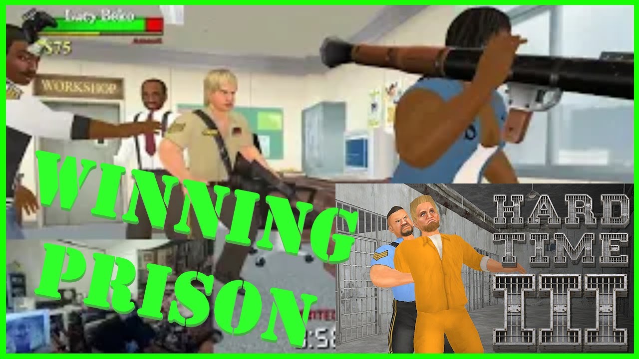 Hard Time 3! Beating the game! Sentence Over! - YouTube