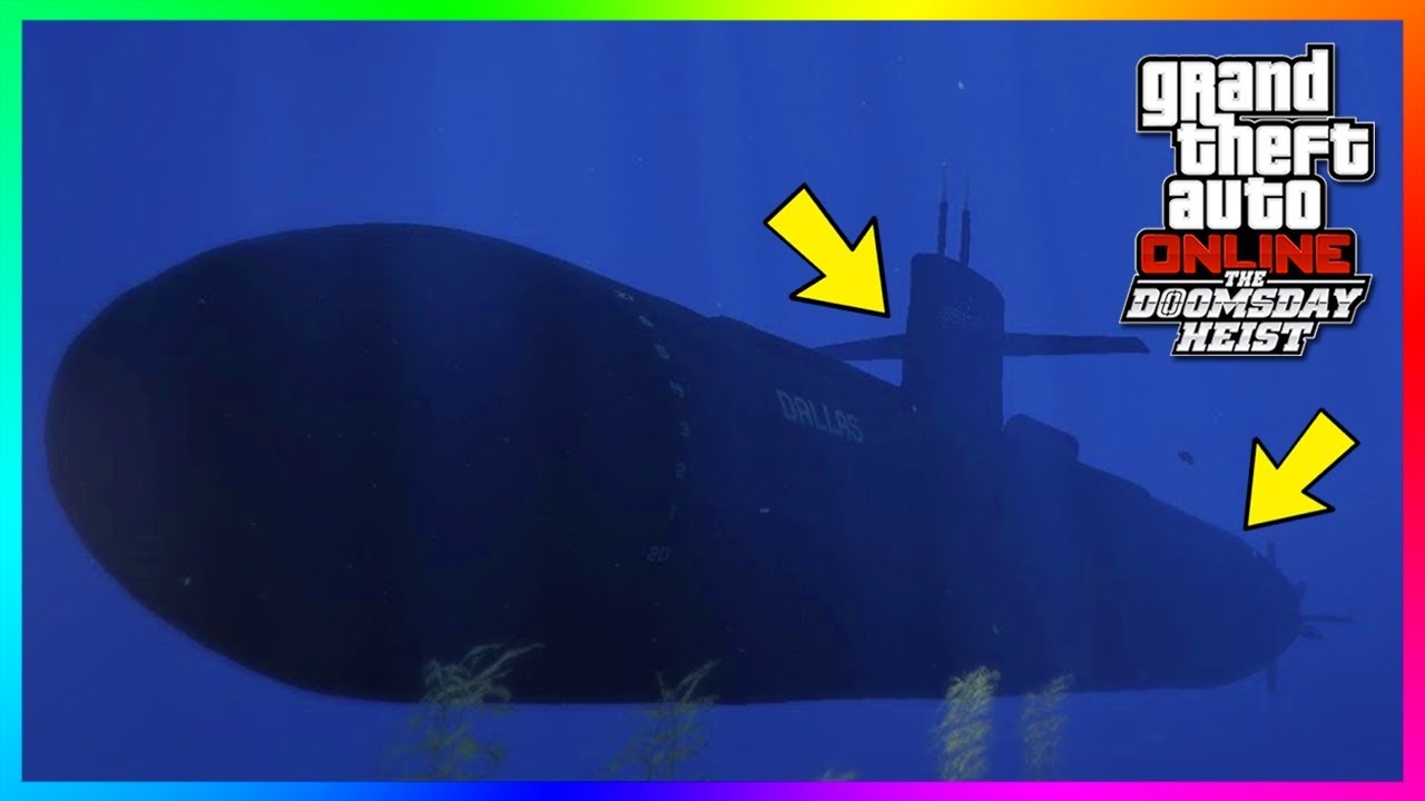 What Is Inside The Nuclear Submarine In GTA Online The Doomsday Heist ...