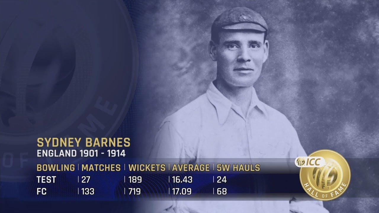 Meet the ICC Hall of Famers: Sydney Barnes | 'An extraordinary ...