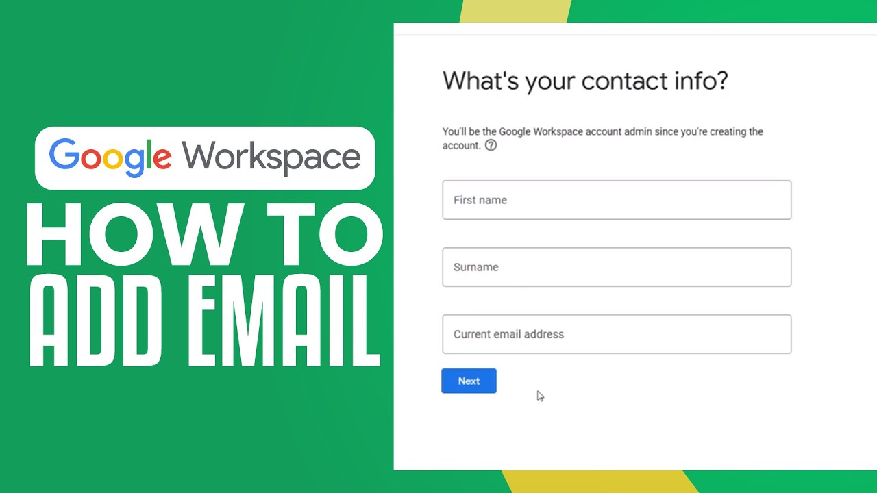 How To Add Email On Google Workspace 2023 Easy Tutorial YouTube how-to-add-email-on-google-workspace-2023-easy-tutorial-youtube
